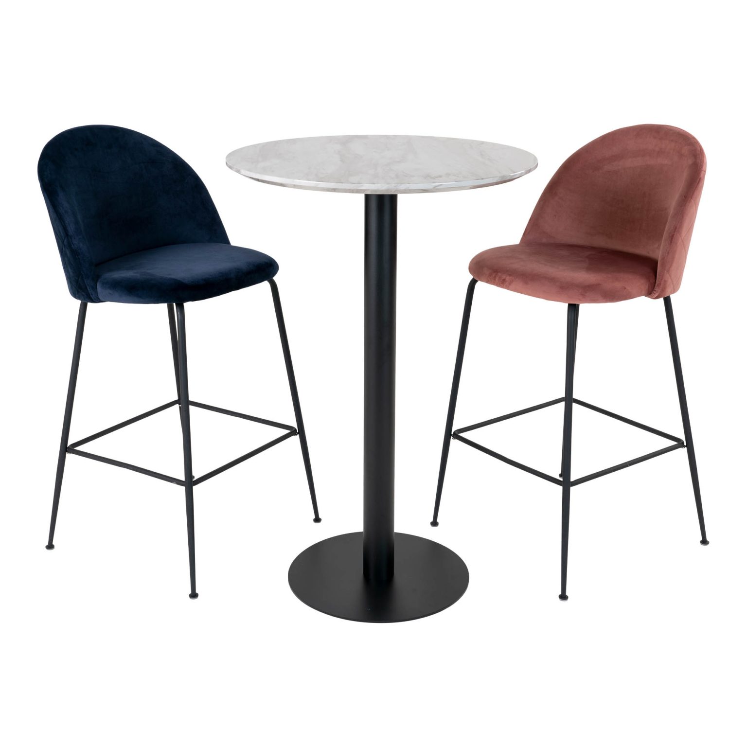 Bolzano barbord diameter 70 cm sorte ben